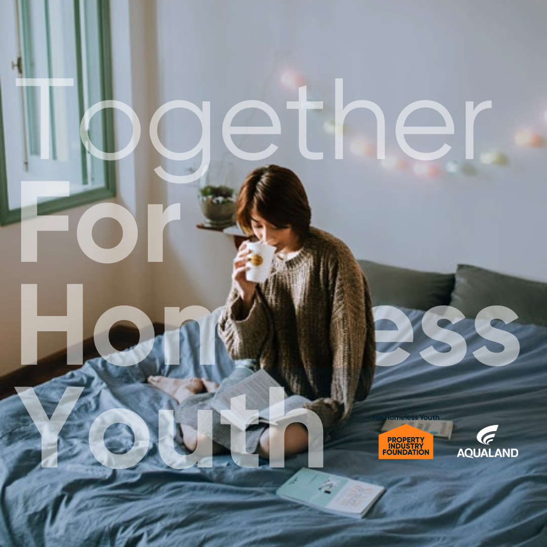 Aqualand For Homeless Youth - Partnership with Property Industry Foundation - Aqualand Australia