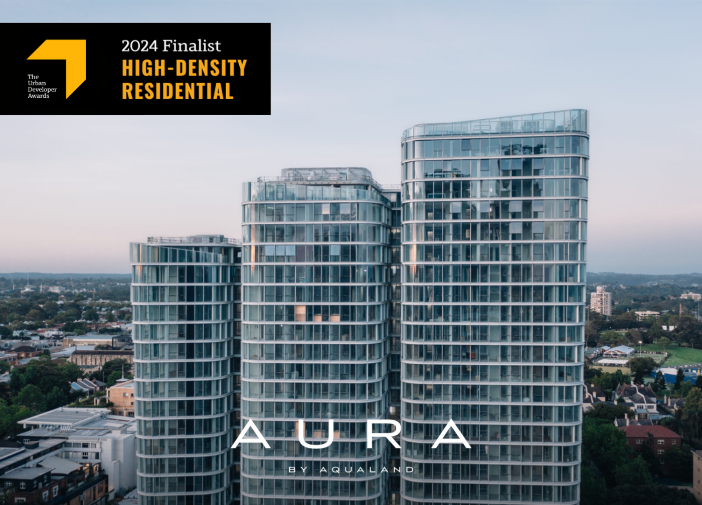 AURA by Aqualand recognised as Finalists in The Urban Developer Awards ...
