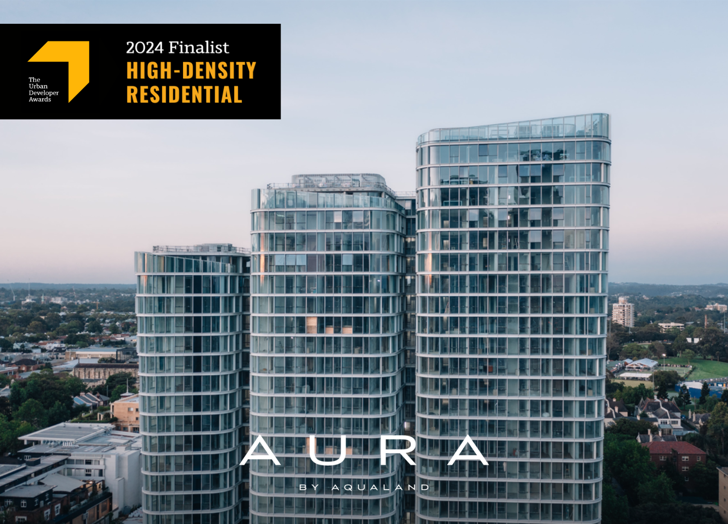 AURA by Aqualand recognised as Finalists in The Urban Developer Awards ...